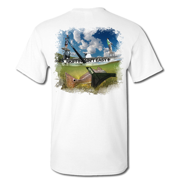 Skiffin' Ain't Easy - Short Sleeve Performance Shirt - Old Salt Store